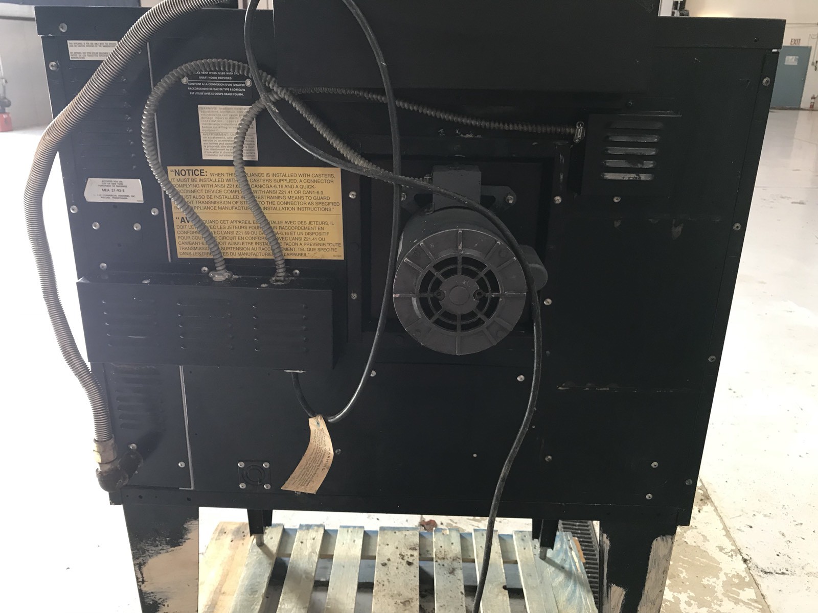 U.S. Range Sunfire Gas Convection Oven Model SDG-1 Used Restaurant ...