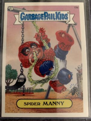 2004 SPIDER MANNY Garbage Pail Kids Sticker Card 19a (Spider-Man) | eBay
