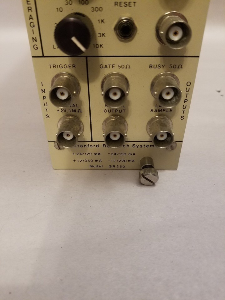 Stanford Research Systems SR250 Gated Integrator & Boxcar Averager ...