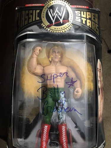 Superstar Billy Graham Signed 2005 WWE Classic Superstars Figure ...