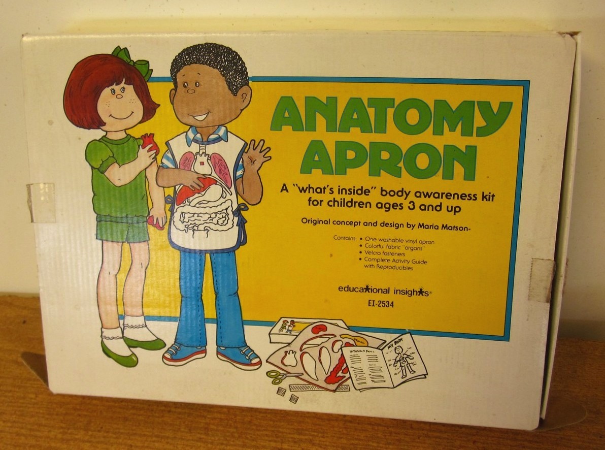 Educational Insights Toys For Children Anatomy Apron Human