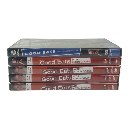 Alton Brown Good Eats Takeout Collection 5 DVDs Food Network Cooking ...