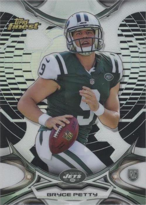 2015 Topps Finest - Bryce Petty #24 Black Refractor (RC) for sale ...