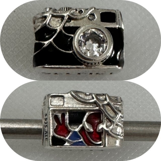 PANDORA MARVEL SPIDER-MAN CAMERA SELFIE CHARM REF 792352CO1 | eBay UK