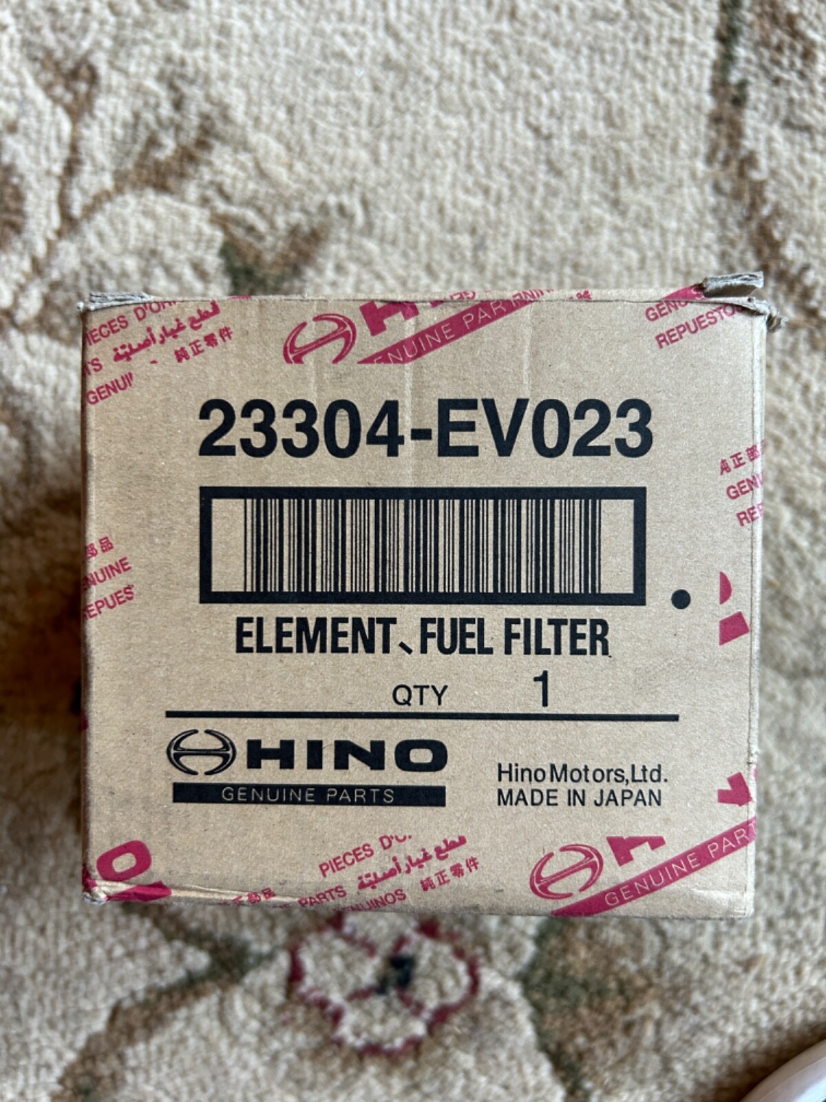 HINO 23304EV052 - Cross reference fuel filters