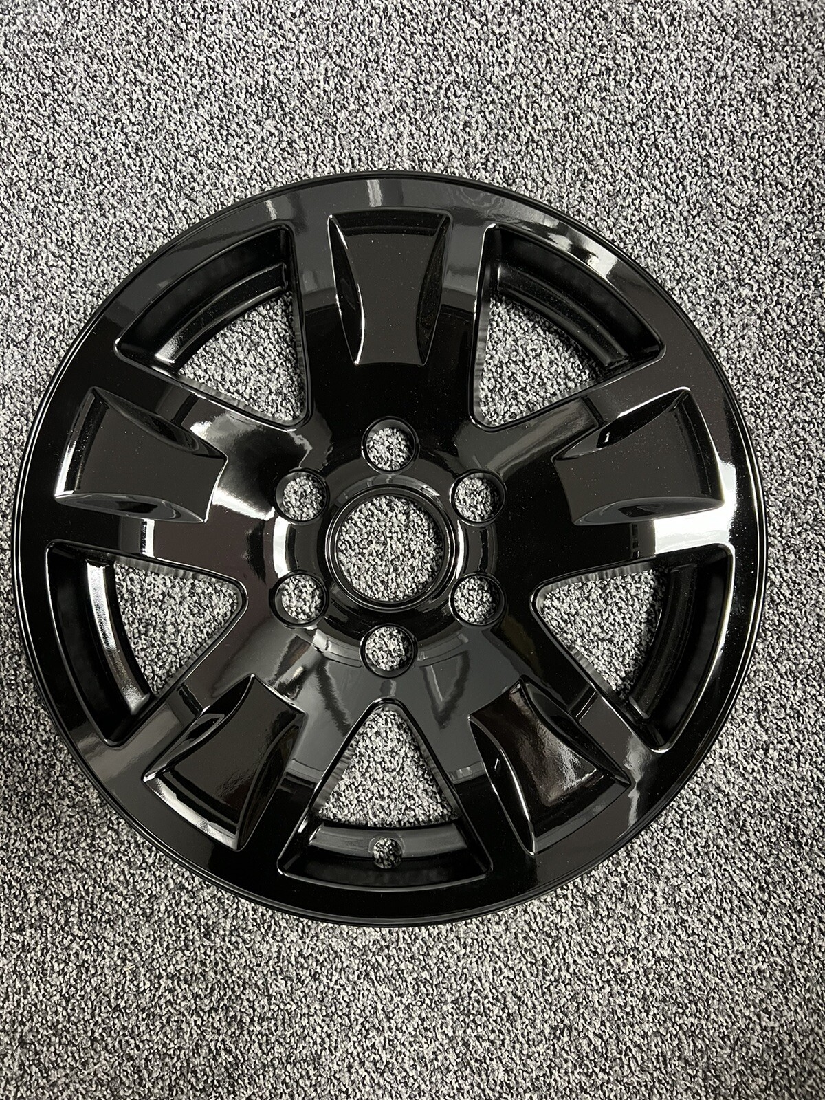 ONE GLOSS BLACK WHEEL SKIN FITS 2014-2018 Chevrolet Silverado 1500 ...