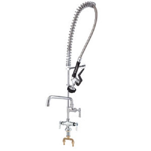 Encore KLP50-10L4-AF2 Pre-Rinse Deck Mount Faucet 8" Spout W Power ...