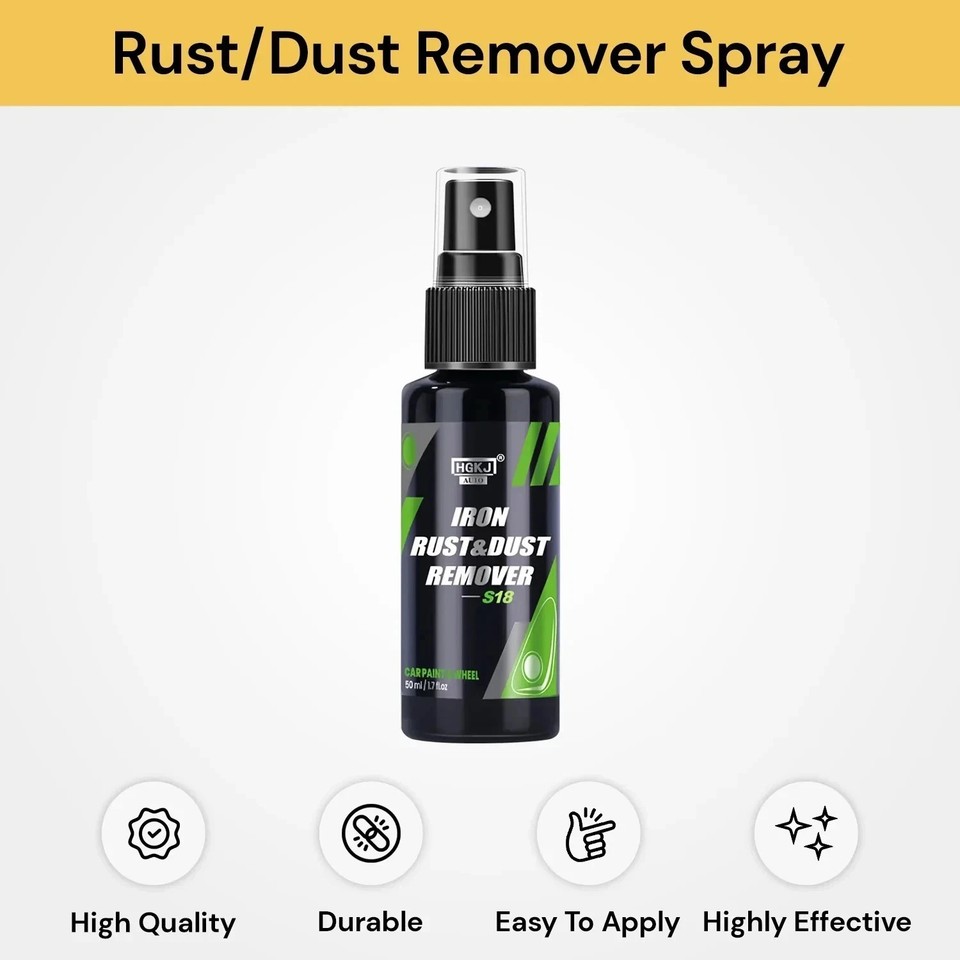 Multipurpose Rust Remover Spray Fast Acting Metal Cleaner Rust ...