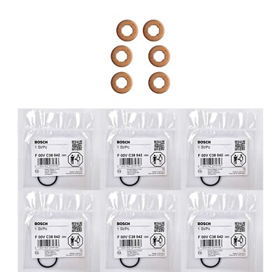 Bosch, BMW 3 325 330 Diesel Injector Outer Body & Copper Base Washer ...