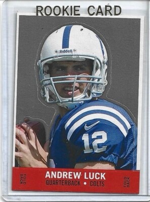 2013 TOPPS FOLD BACK ANDREW LUCK #68SU-AL RC | eBay