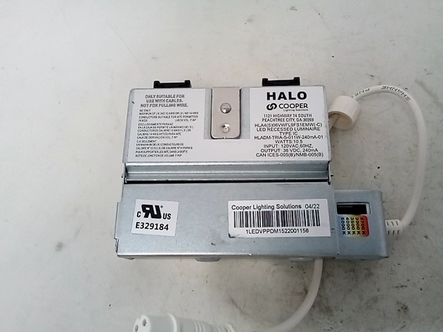 Halo 4-Inch Round LED Directional with Remote Driver/Junction Box with ...