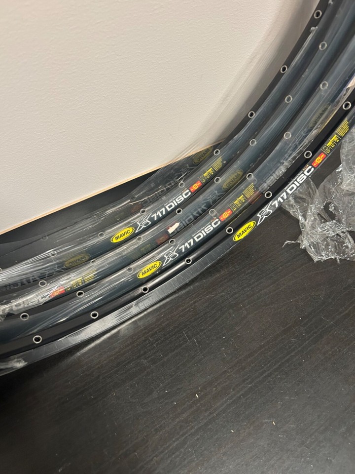 NEW Rim MAVIC XC717 DISC 559x17 26" 32H Black NOS | eBay
