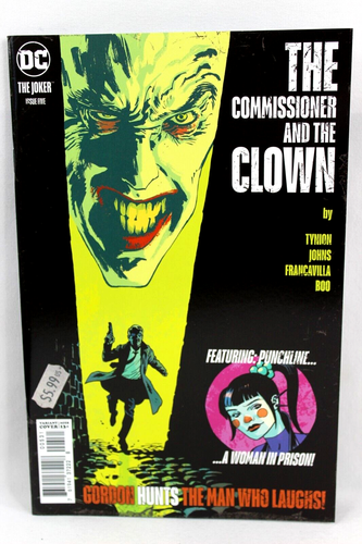 The Joker #5 Commissioner & Clown Sean Phillips Variant 2021 DC Comics ...