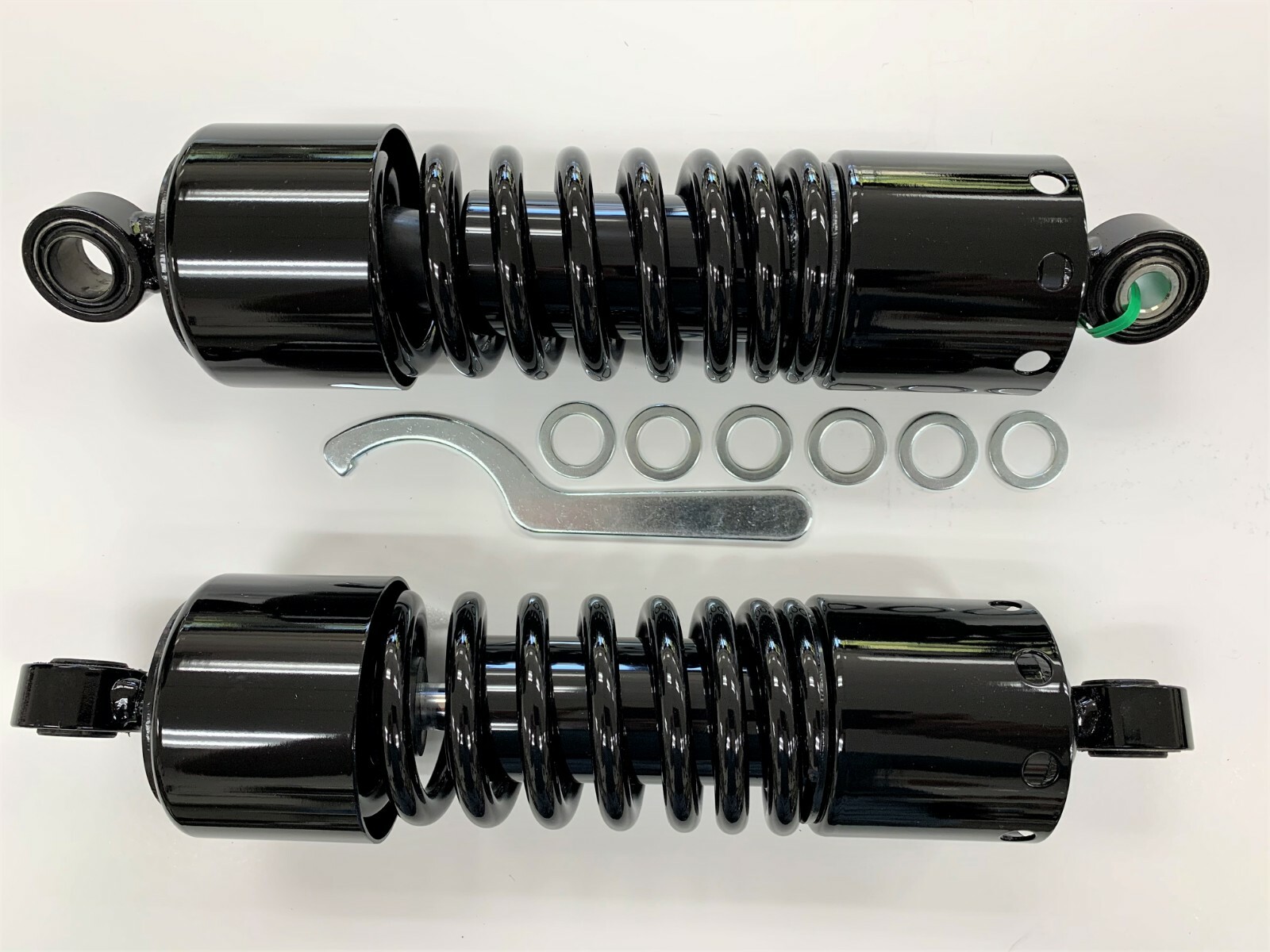 Honda GL1100 Goldwing 11" Heavy Duty Short Black Bobber Shocks Rear ...