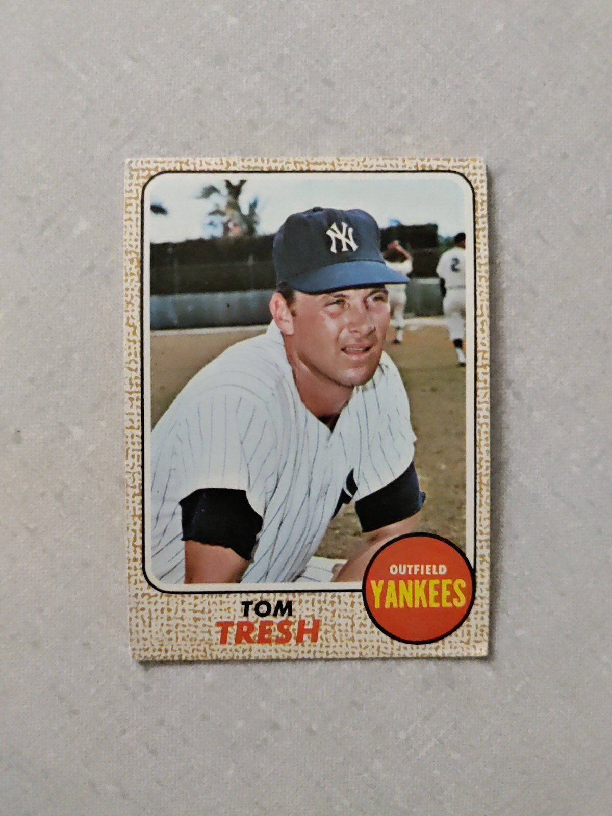 1968 Topps Baseball TOM TRESH #69 MLB New York Yankees vg free shipping ...