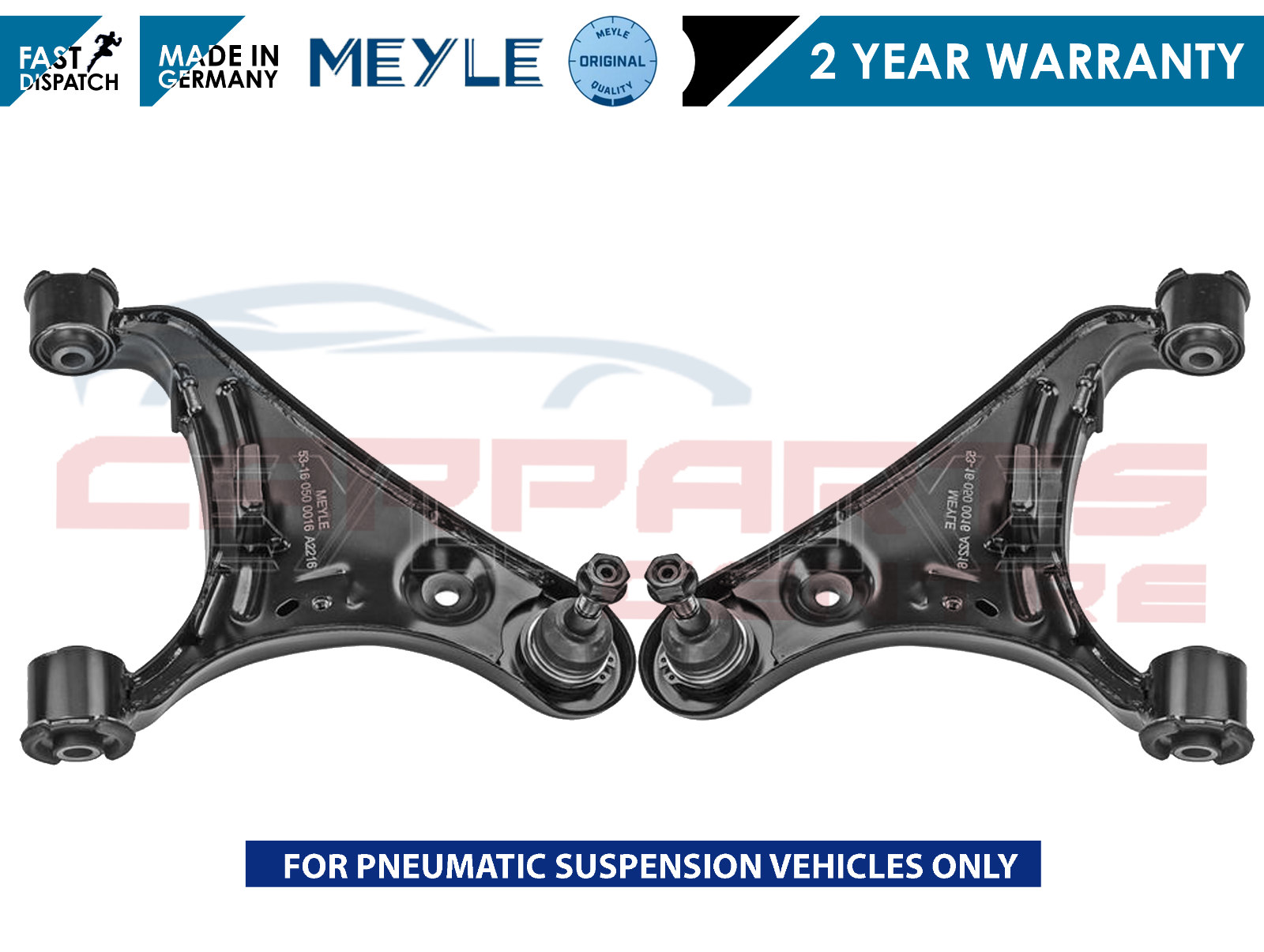 FOR DISCOVERY 3 4 RANGE ROVER SPORT MEYLE SUSPENSION ARMS LR051615 ...