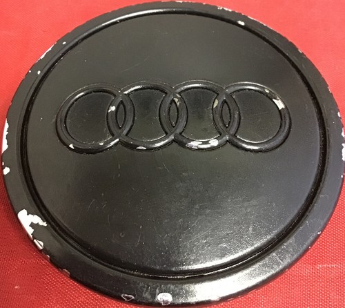 ONE USED OEM Audi Painted BLACK Alloy Wheel Center Cap 4B0601170A WLA ...
