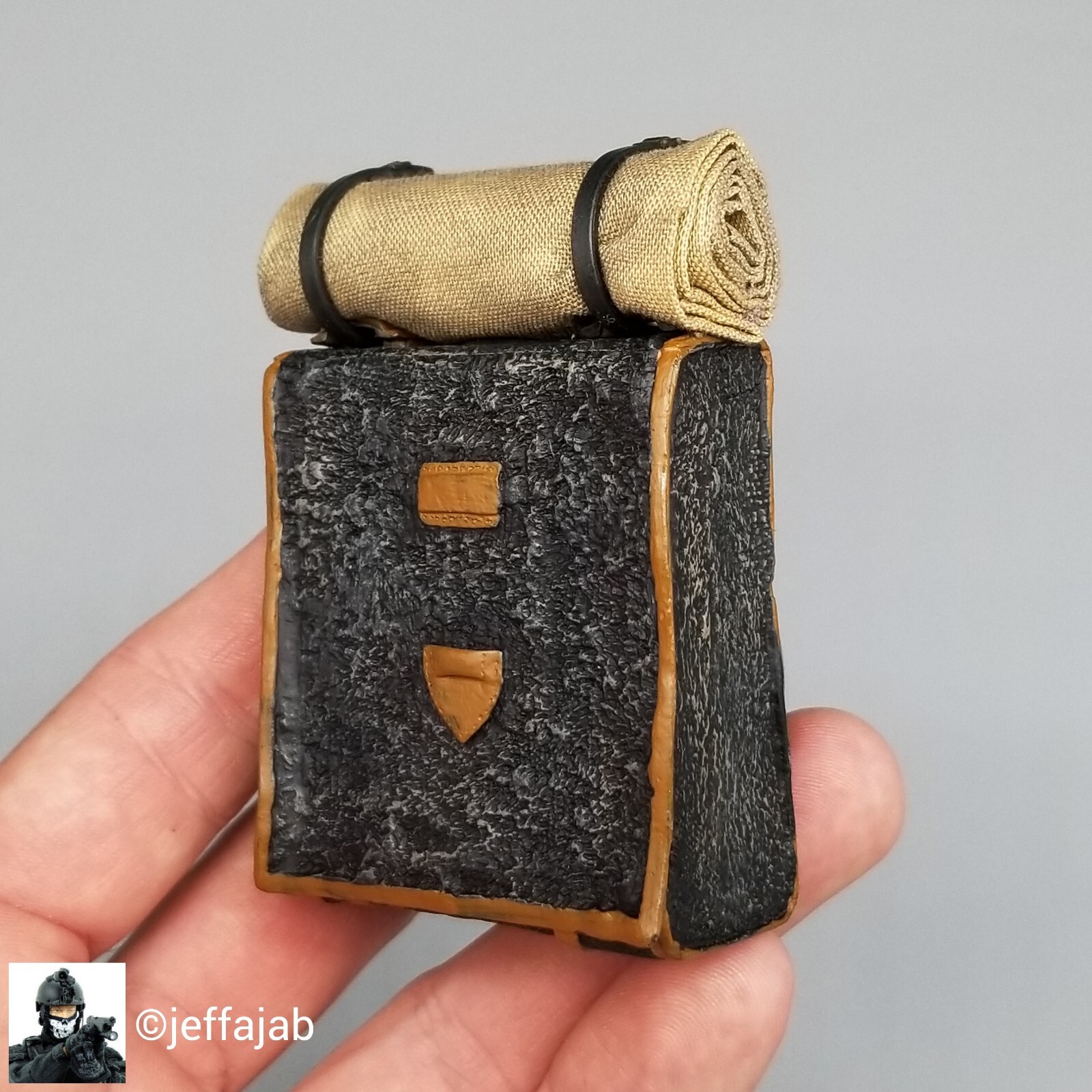 1:6 Sideshow Civil War Union Berdan Sharpshooter Knapsack Backpack 12 ...