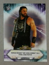 2021 Topps WWE - Super ShowDown Roman Reigns #24 Blue /10 for sale ...