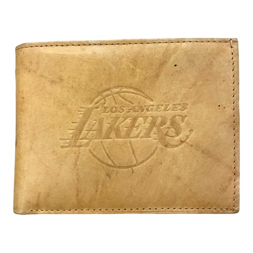 NBA Officially Licensed LA Lakers Genuine Leather Bifold Wallet | eBay