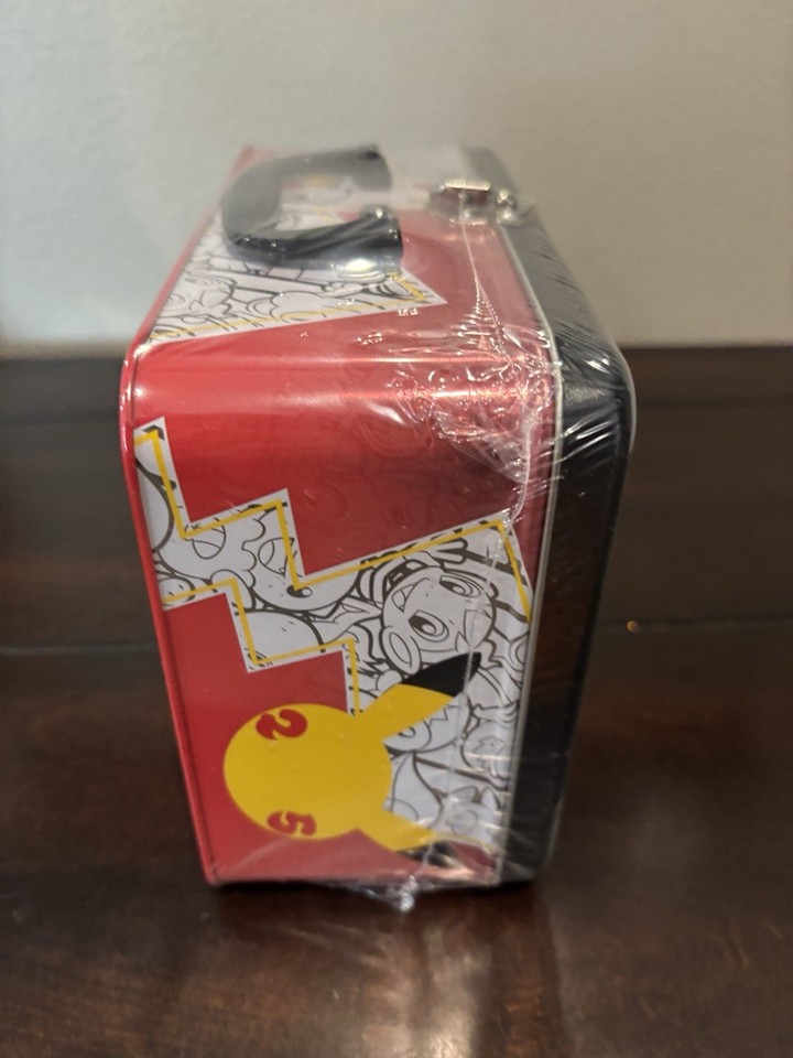 Pokémon TCG 25th Anniversary Celebrations Collector Chest Lunch Box Tin ...