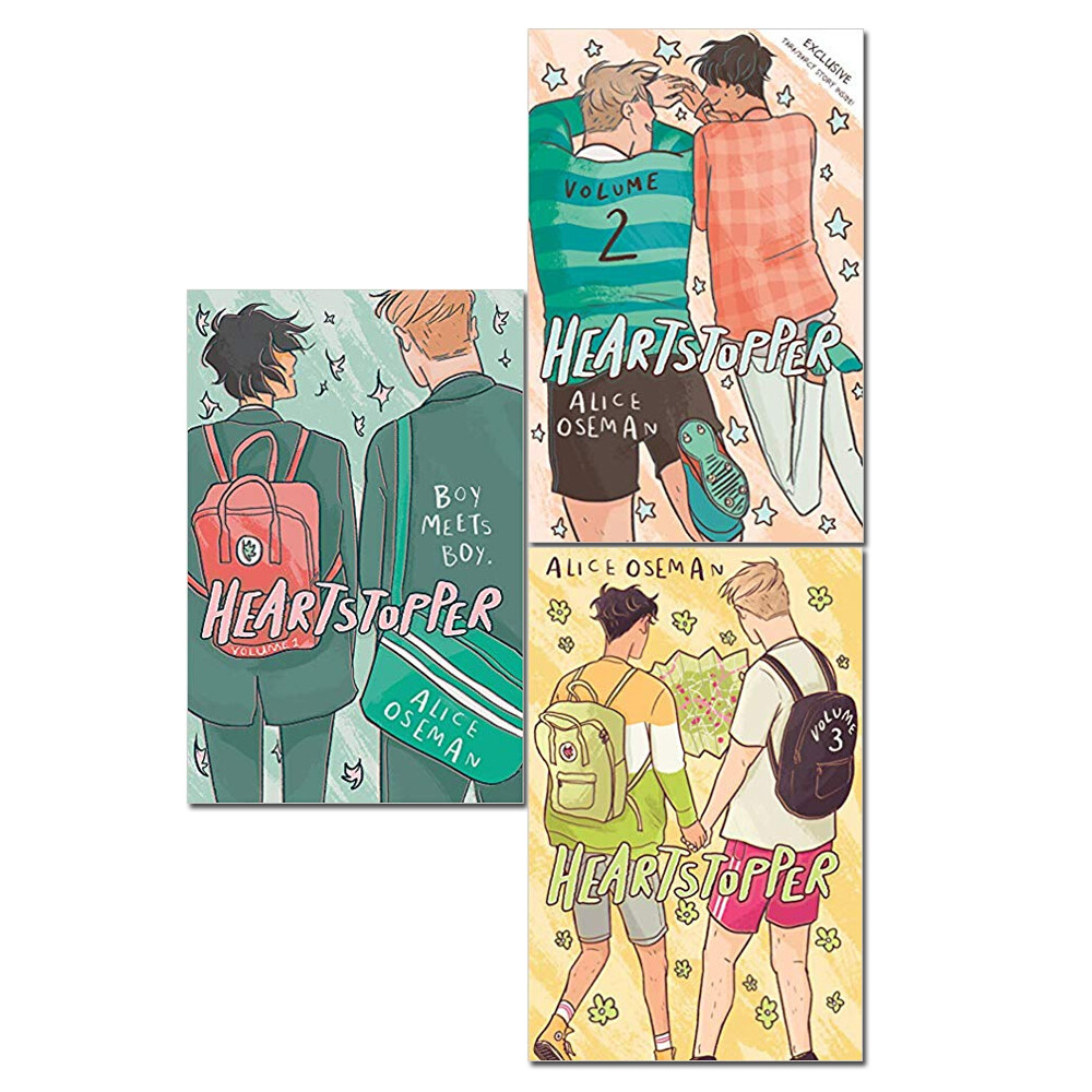 Heartstopper Series 3 Books Collection Set by Alice Oseman Heartstopper ...
