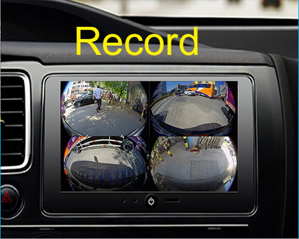360 Bird View car DVR record system for Toyota Prado Land Cruiser with ...