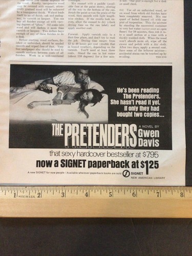 The Pretenders Gwen Davis Ad Clipping Original Vintage Magazine Print ...