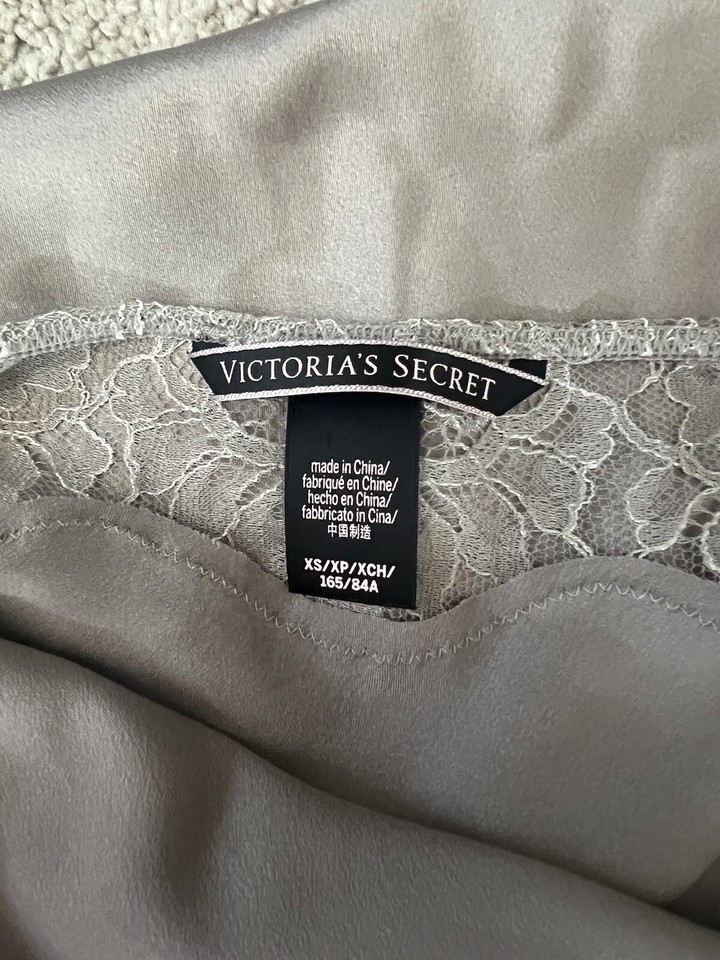 Victoria’s Secret Silver Slip Dress | eBay