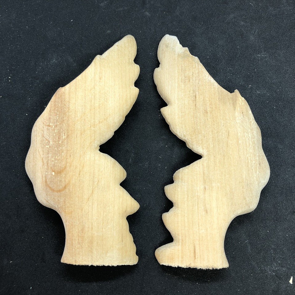 Wood Wings For Angel Figures 14X6 Cm Neapolitan Nativity Restoration ...