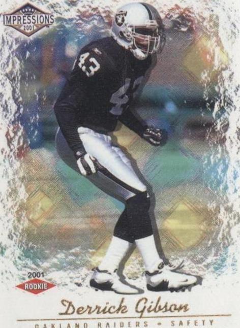 2001 Pacific Impressions - Derrick Gibson #192 /117 (RC) for sale ...