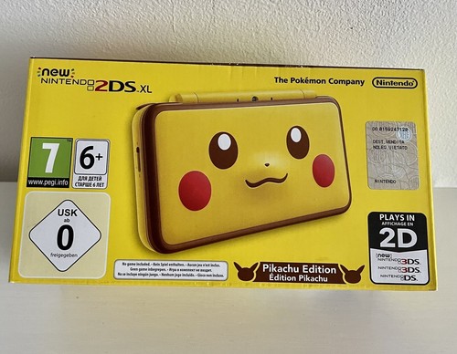 💎Nintendo 2DS XL Pikachu Edition, UNOPENED & NEW Pokemon Console ...