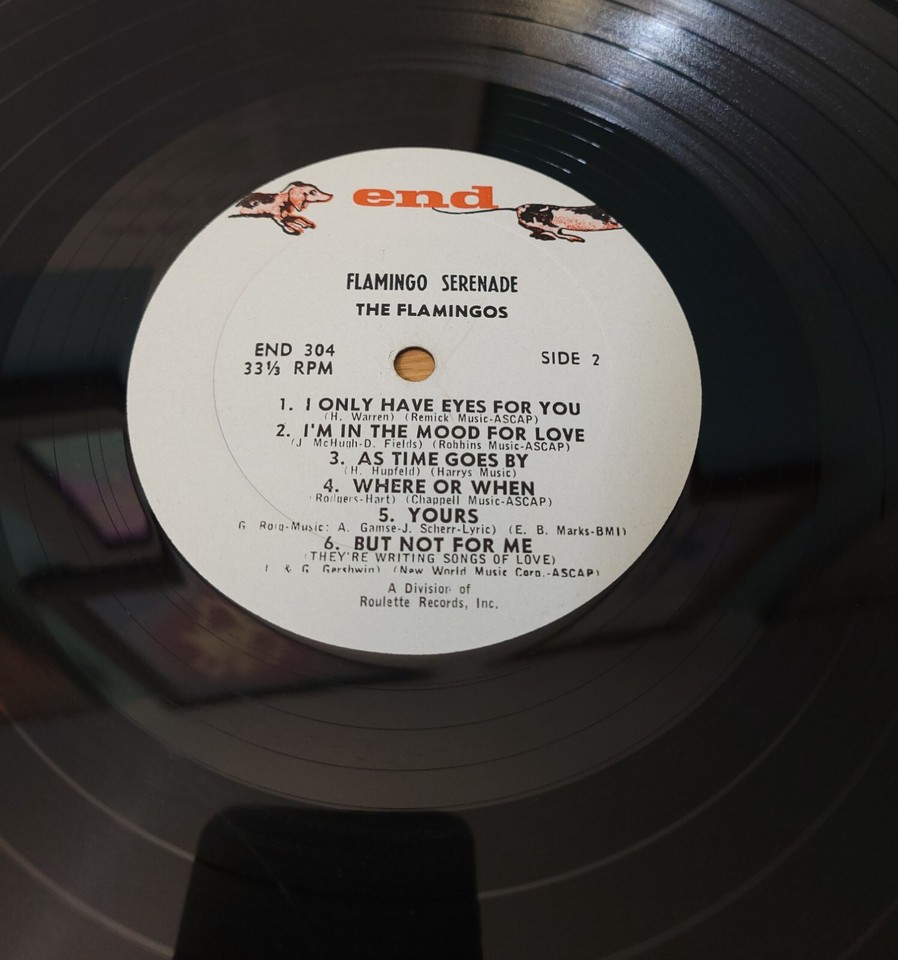 The Flamingos Flamingo Serenade End Records R&B Doo Wop LP | eBay