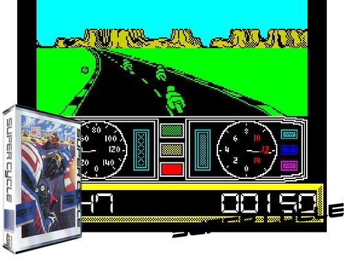 Sinclair ZX Spectrum 48K Game - SUPER CYCLE - Epyx - Tested & Working ...