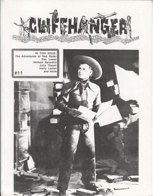Cliffhanger Fanzine #11 Rex Lease Julia Thayer Harry Lauter 080720DBE ...
