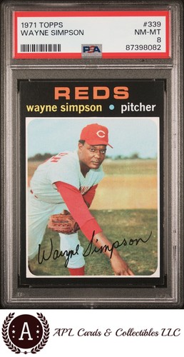 1971 Topps #339 Wayne Simpson PSA 8 | eBay