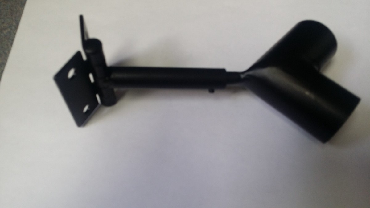 Corner Bracket For Curtain Rod No Drill Curtain Rod Brackets