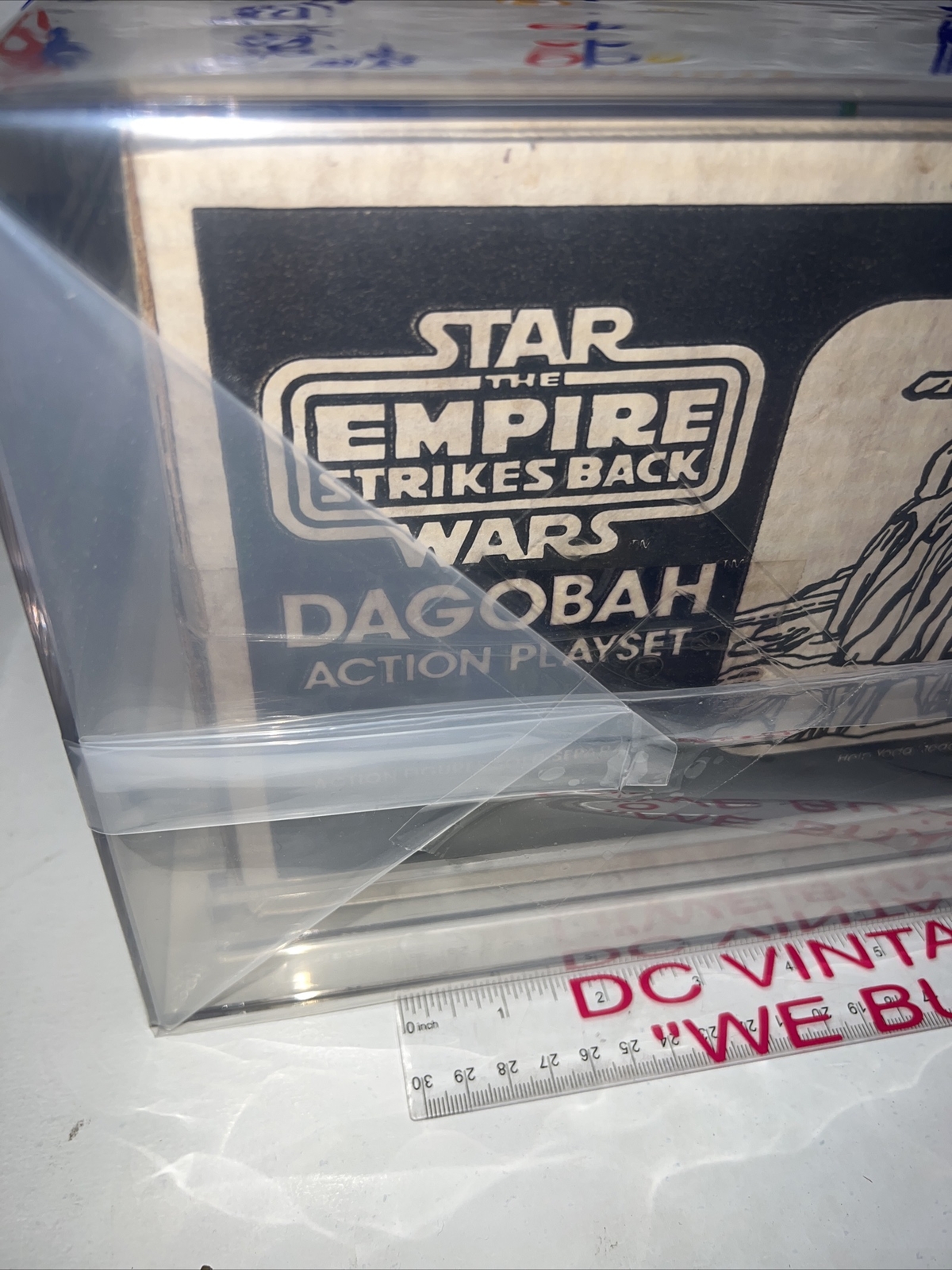 Vintage 1981 Star Wars dagobah playset, MISB NEW AFA 80+ ESB Empire ...