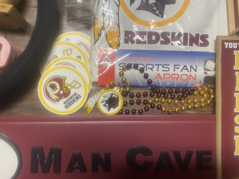 Lg Lot Of Washington Redskins vintage sports memorabilia | eBay