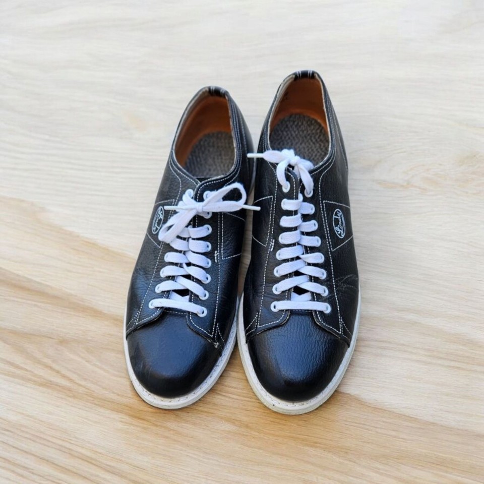 Linds Men's Classic Black Bowling Shoes Size 10 1/2 | eBay