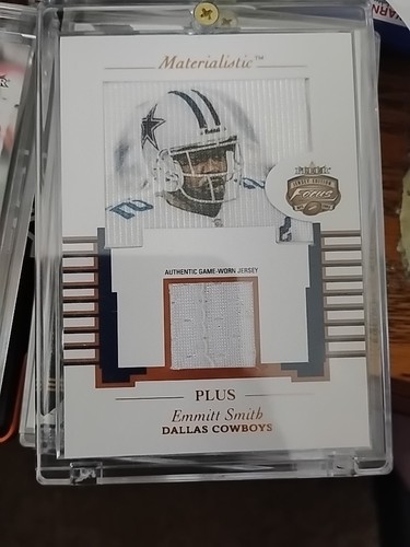 2002 Fleer Focus Jersey Edition Materialistic Home Emmitt Smith #'D 244 ...