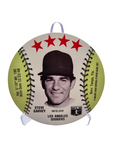 Steve Garvey 1977 Zip'z Ice Cream Vintage Baseball Disc Dodgers Star ...