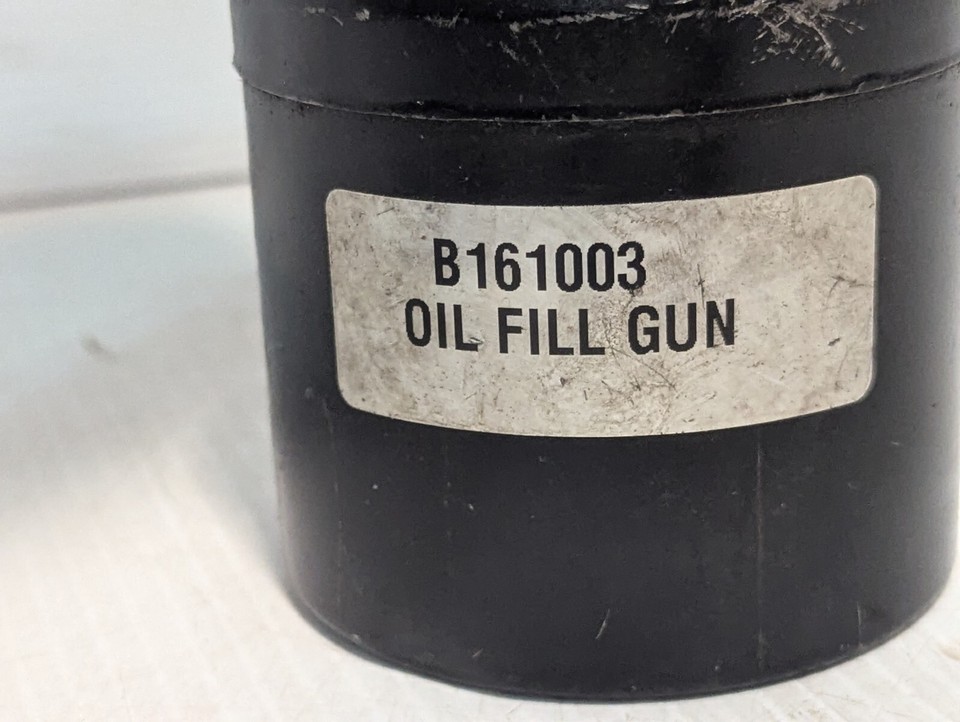 Parker Schrader Bellows B161003 Oil Fill Gun w/Hydro-Check+Returns | eBay
