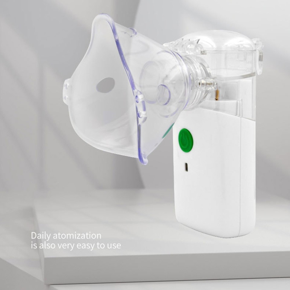 Portable Nebulizer with LED Display & Auto-Cleaning for Adults & Kids ...