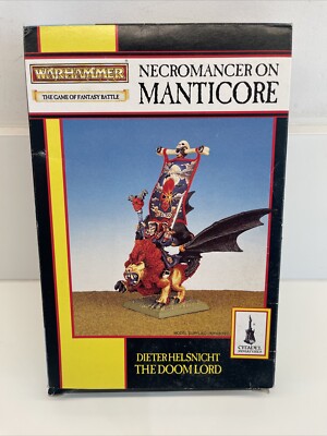 Undead Necromancer on Manticore: Dieter Helsnicht - Unpainted ...