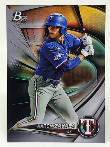 2022 Bowman Platinum #TOP-38 Aaron Zavala Texas Rangers | eBay
