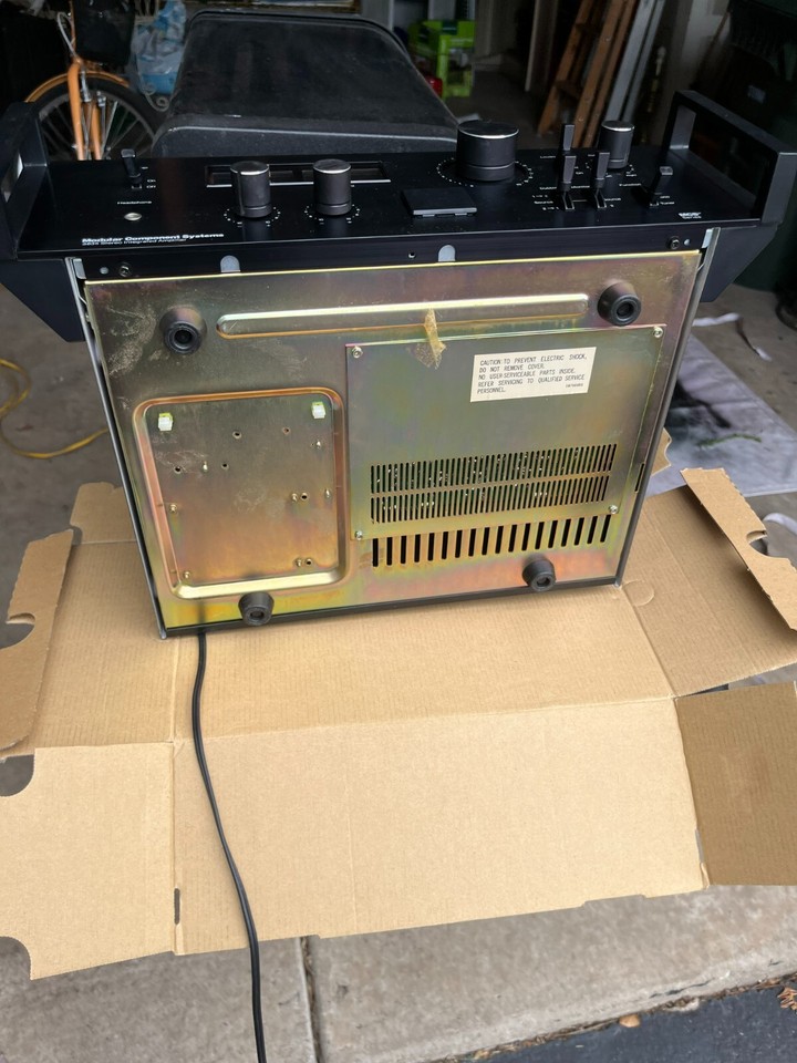 MCS Modular Component System AM/FM Tuner 3701 & Integrated Amplifier ...