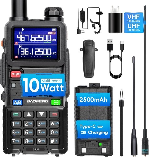 Digital Handheld Radio Scanner Fire Police VHF FM EMS Ham 2 Way ...