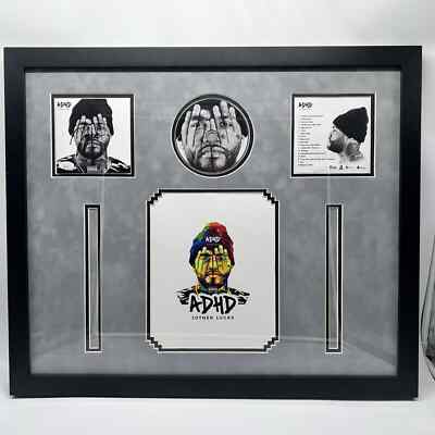 Joyner Lucas ADHD Autographed Signed JSA Custom Framed Album Collage | eBay