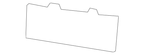 20-23 LAND ROVER DEFENDER L663 FRONT BUMPER RH UNDER HEADLAMP PANEL ...